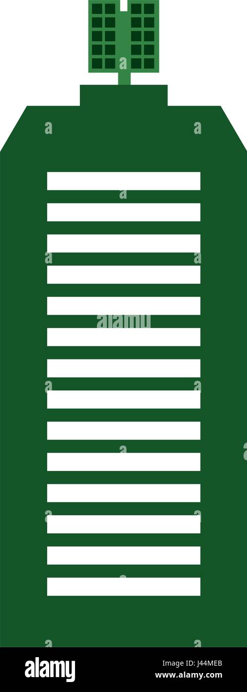 Green building tower Stock Vector Image & Art - Alamy