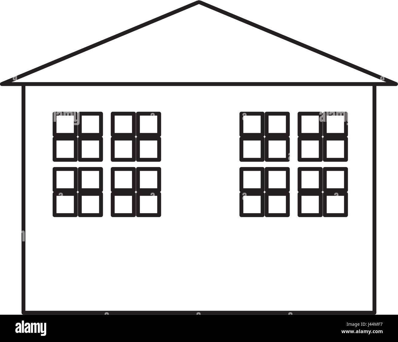 House building symbol Stock Vector Image & Art - Alamy