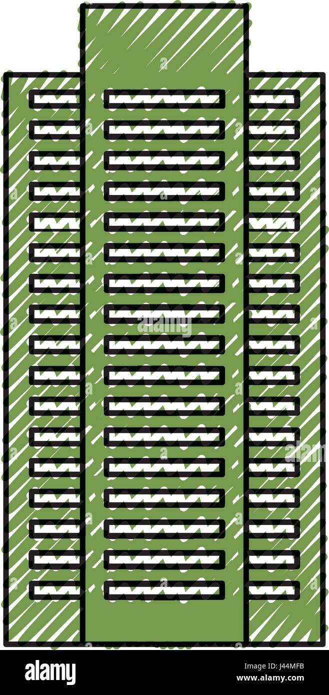 Green building tower Stock Vector Image & Art - Alamy