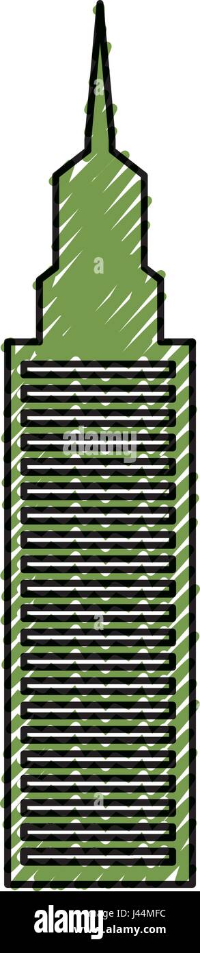 Green building tower Stock Vector Image & Art - Alamy