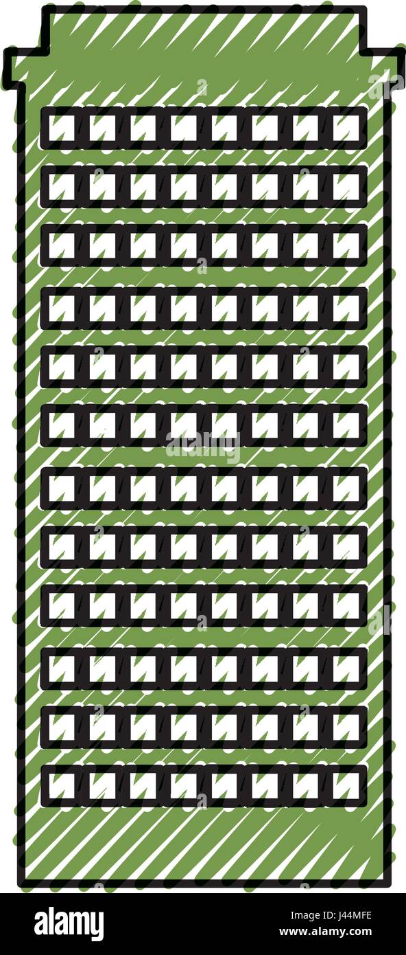 Green building tower Stock Vector Image & Art - Alamy