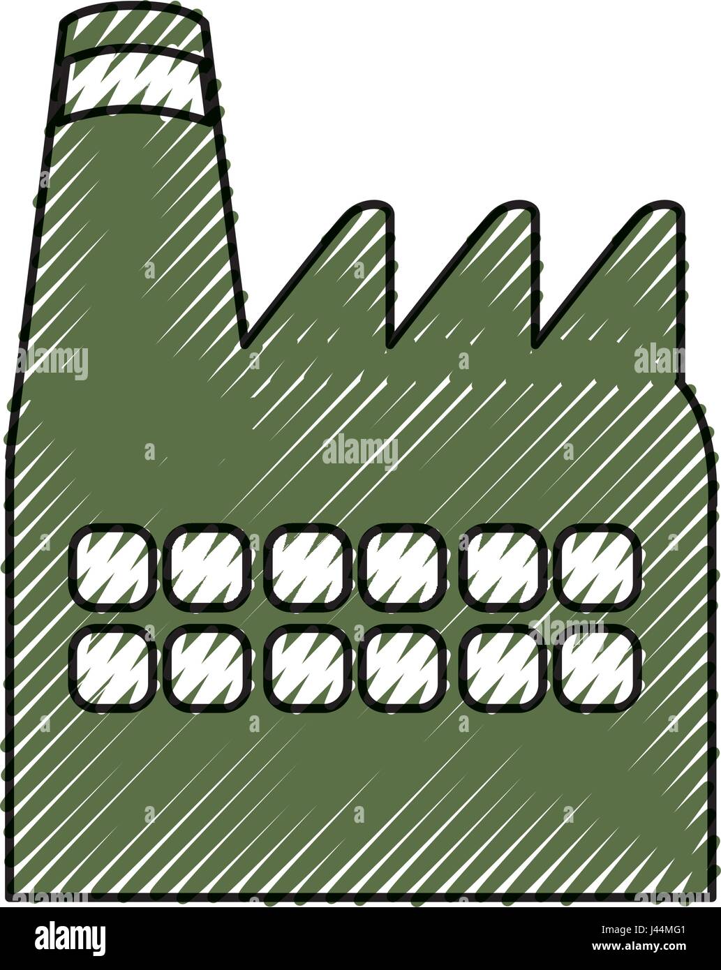 Green building factory Stock Vector Image & Art - Alamy