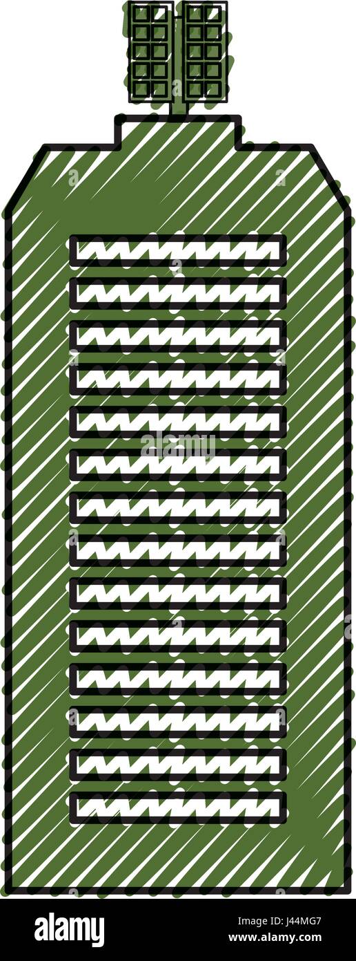 Green building tower Stock Vector Image & Art - Alamy