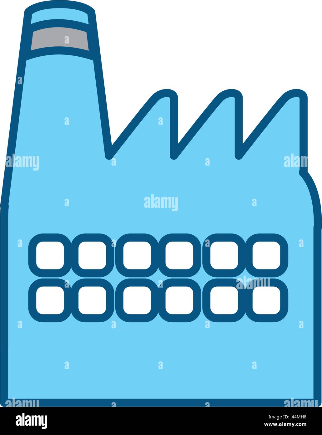 Factory building symbol Stock Vector Image & Art - Alamy