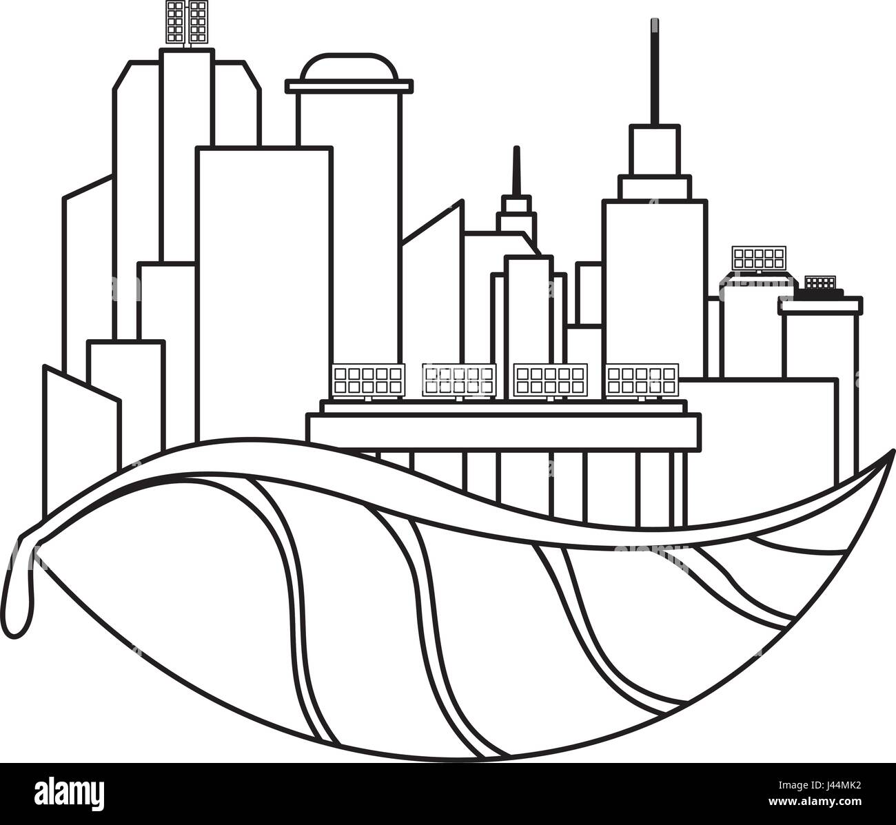 Green city environment Stock Vector Image & Art - Alamy