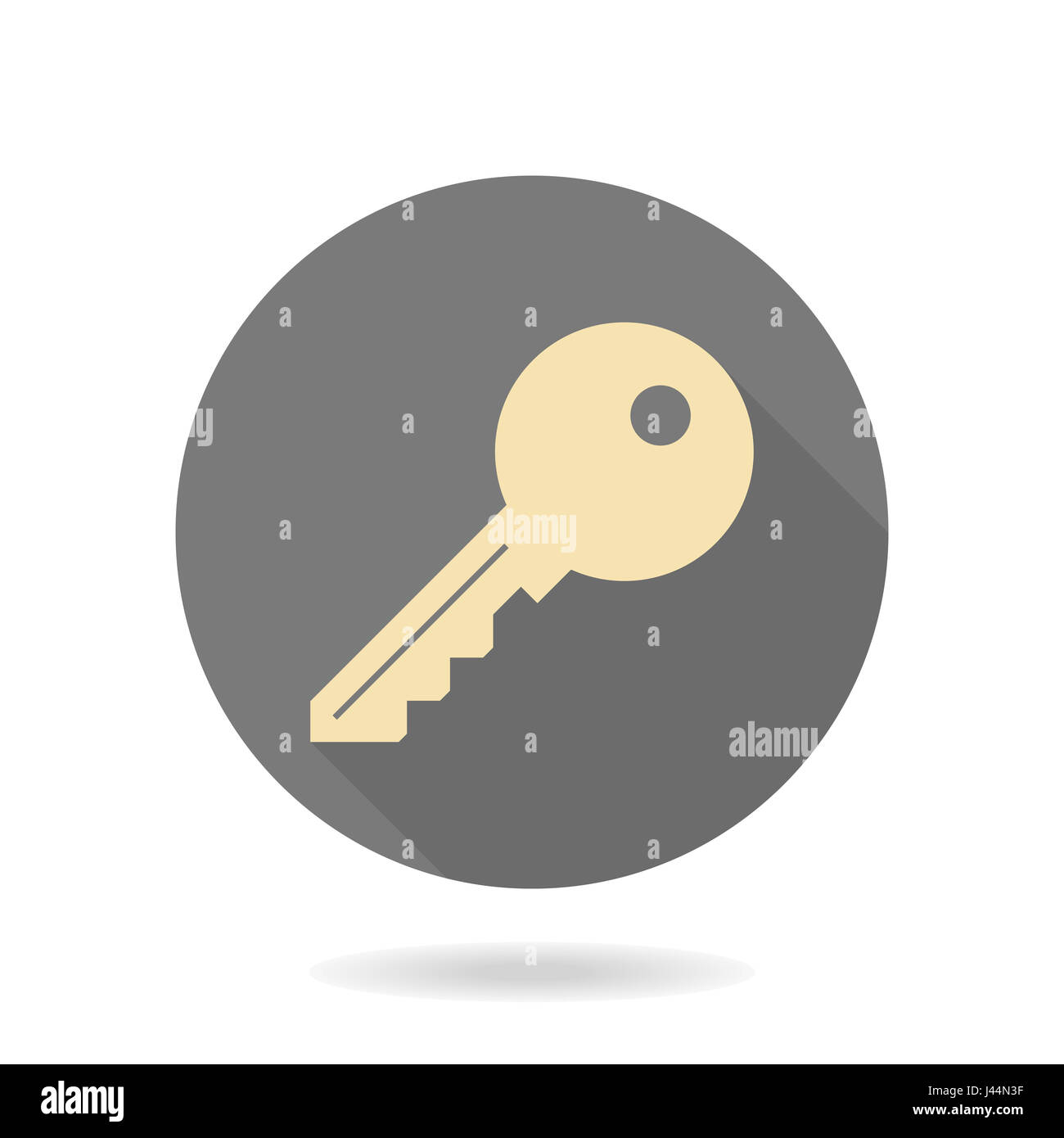 Gray key Cut Out Stock Images & Pictures - Alamy