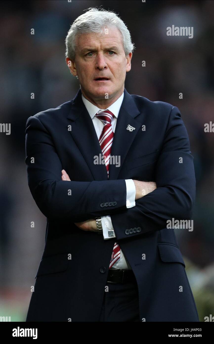 MARK HUGHES STOKE CITY FC MANAGER STOKE CITY FC MANAGER KEEPMOAT ...