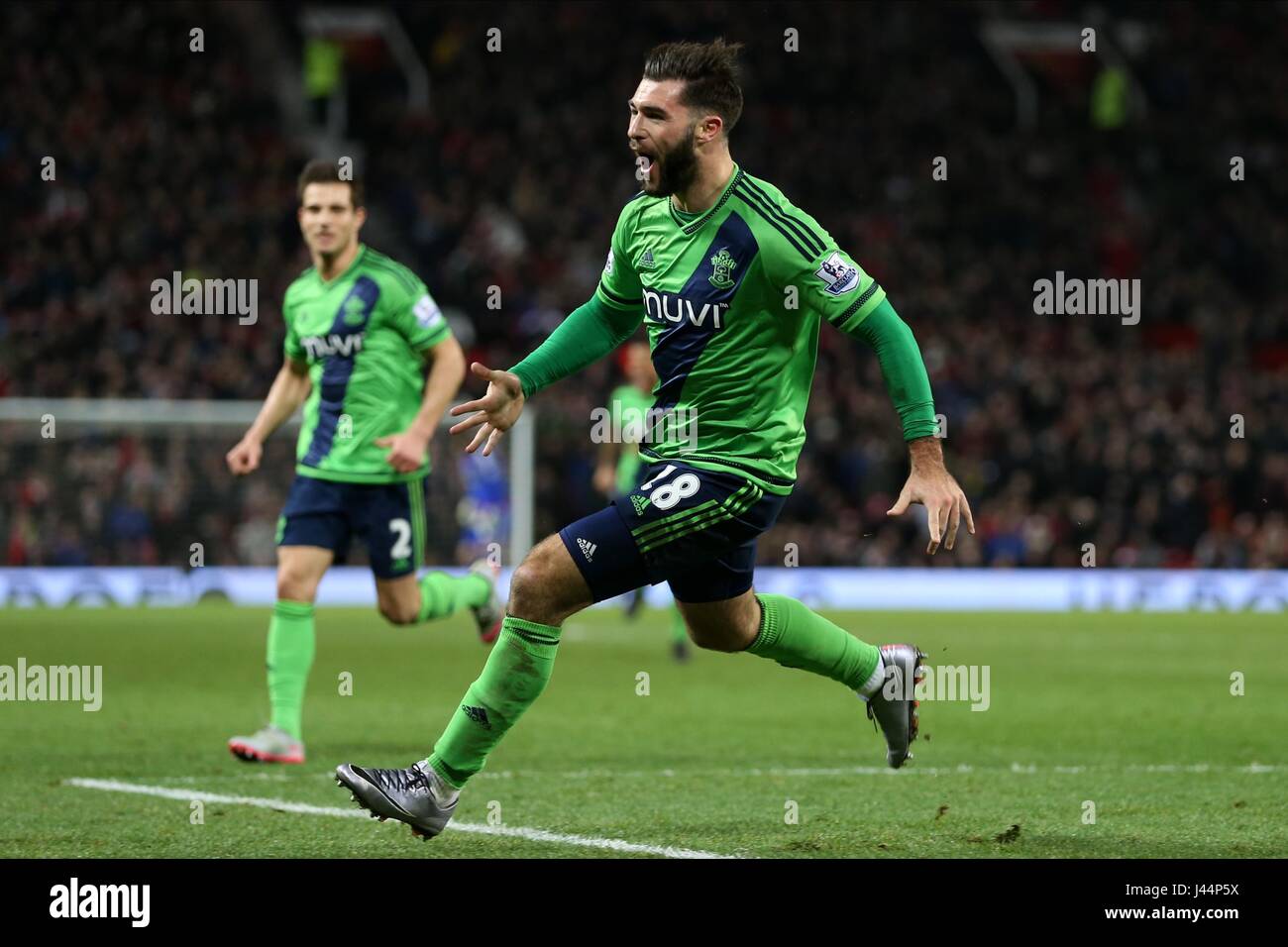 Charlie austin celebrates hi-res stock photography and images - Alamy