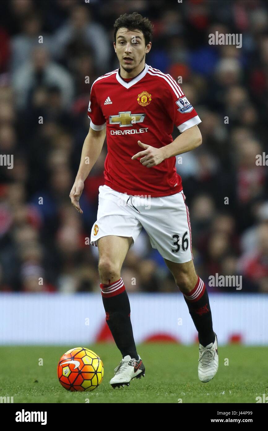 MATTEO DARMIAN MANCHESTER UNITED FC MANCHESTER UNITED FC OLD TRAFFORD ...