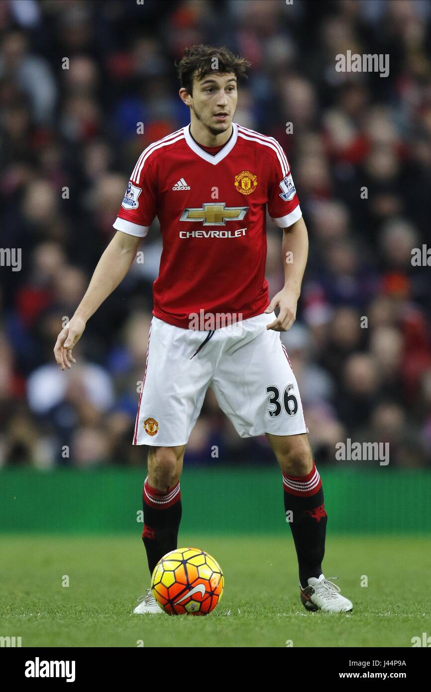 MATTEO DARMIAN MANCHESTER UNITED FC MANCHESTER UNITED FC OLD TRAFFORD ...