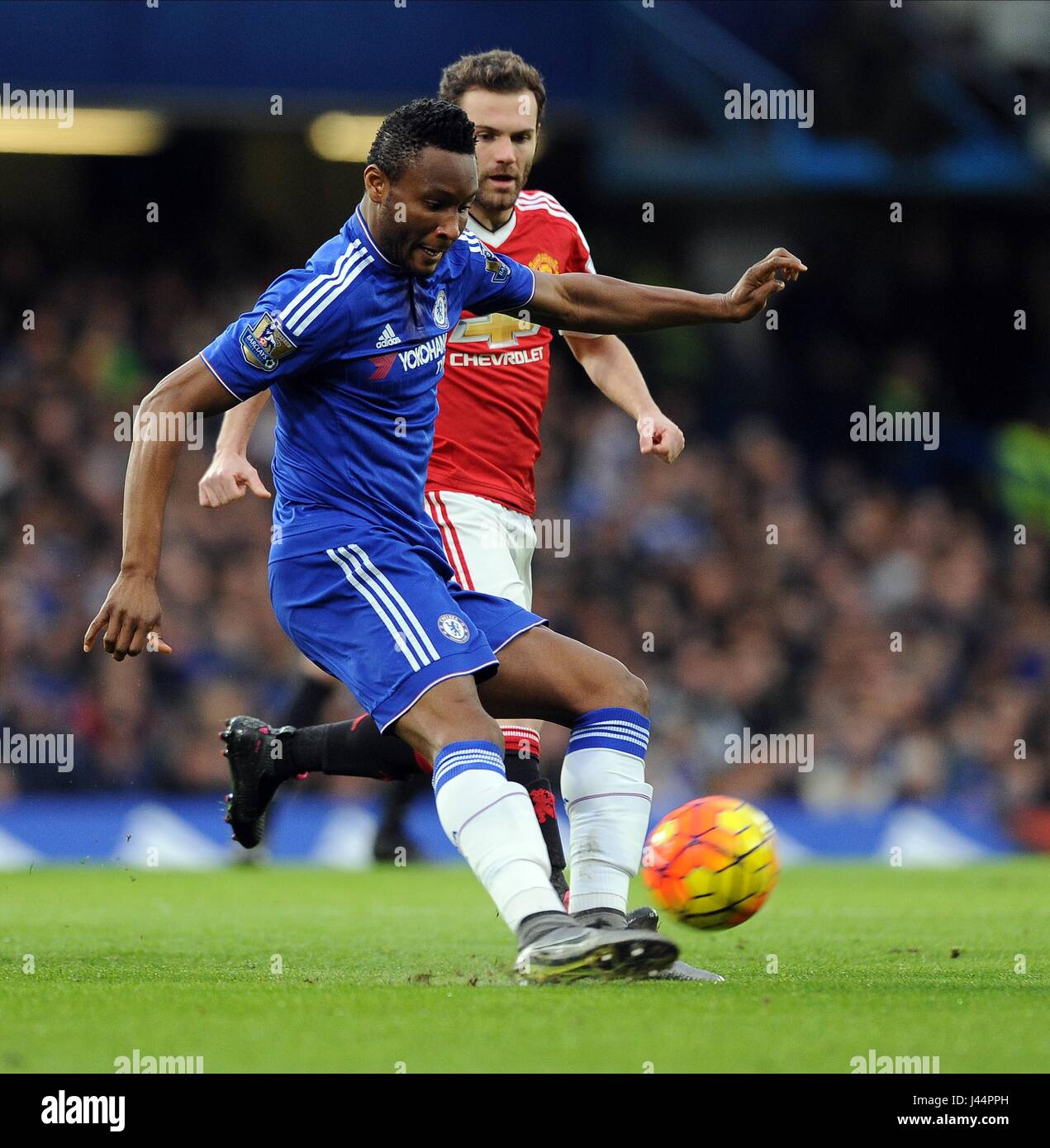 JOHN MIKEL OBI OF CHELSEA CHELSEA V MANCHESTER UNITED STAMFORD BRIDGE ...