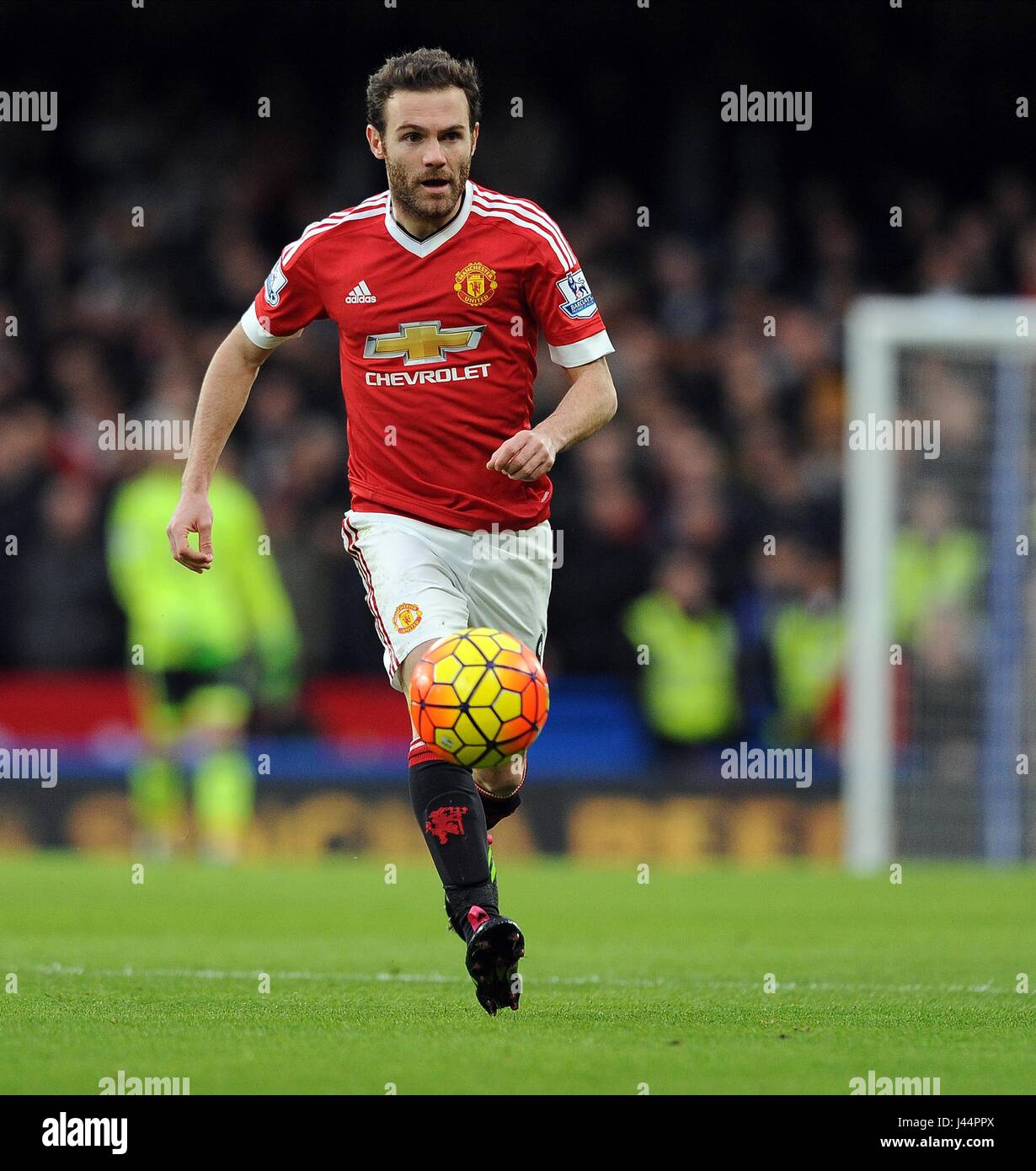 JUAN MATA OF MANCHESTER UNITED CHELSEA V MANCHESTER UNITED STAMFORD ...
