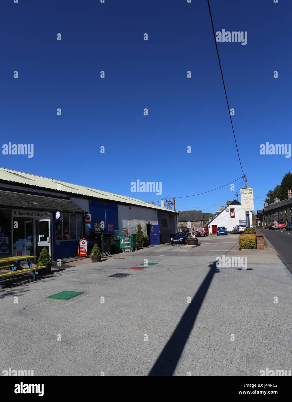Kirkmichael village shop hi-res stock photography and images - Alamy