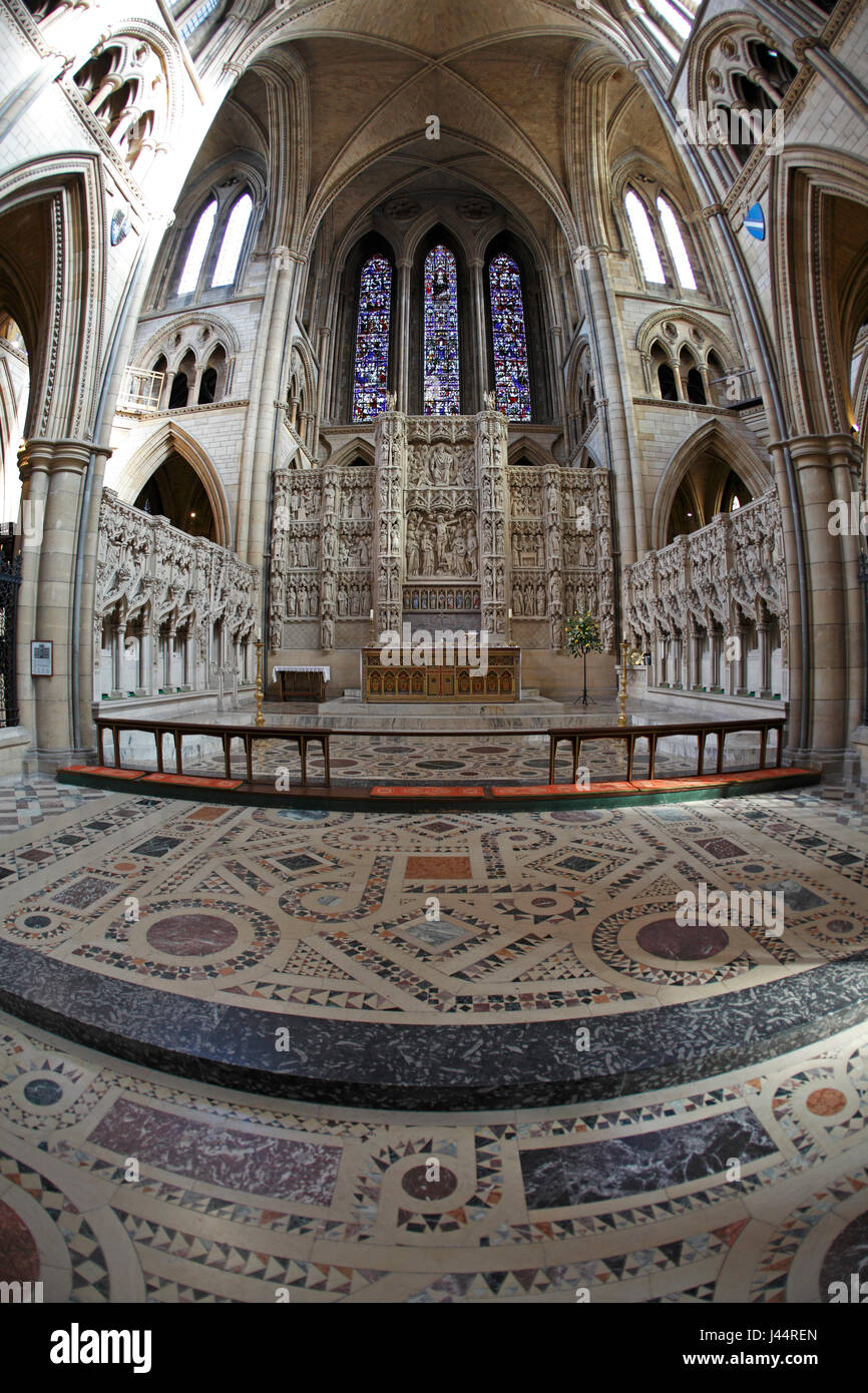 Truro Cathedral Nave interior. Cornwall, UK GB Stock Photo - Alamy