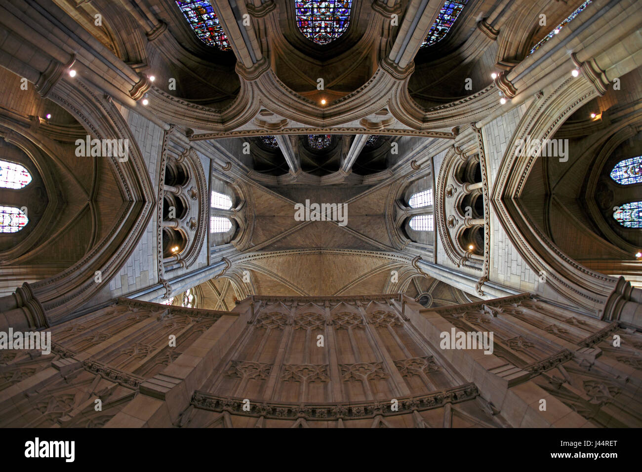 Truro Cathedral Nave interior. Cornwall, UK GB Stock Photo - Alamy