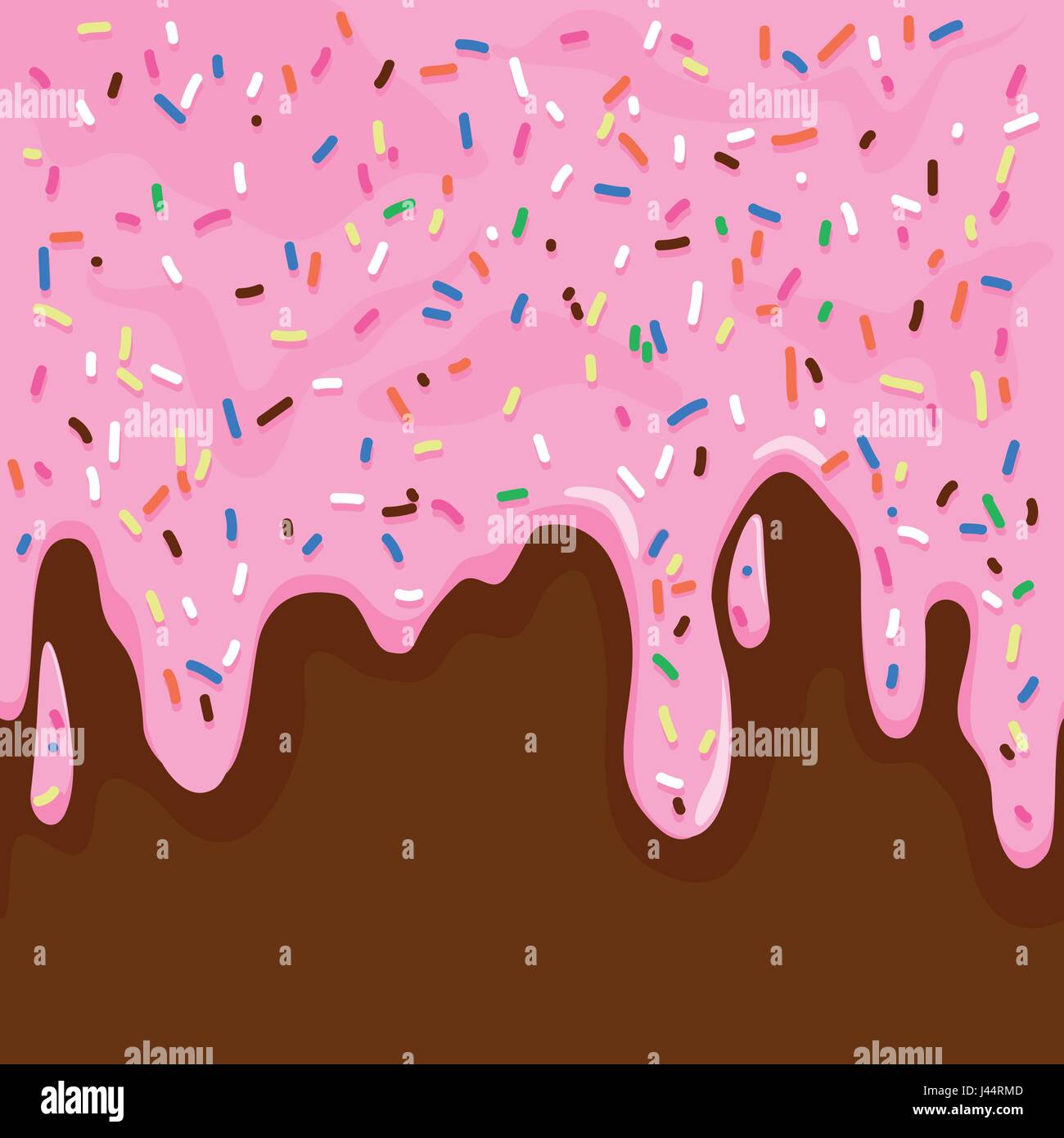 Drip frosting Stock Vector Images - Alamy