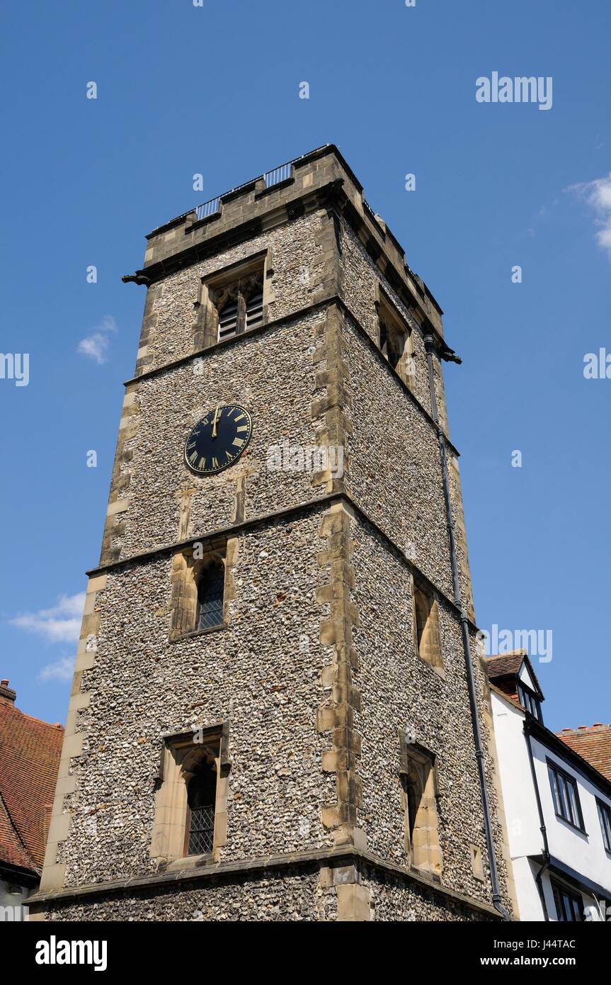 Clock tower st albans hertfordshire hi-res stock photography and images ...