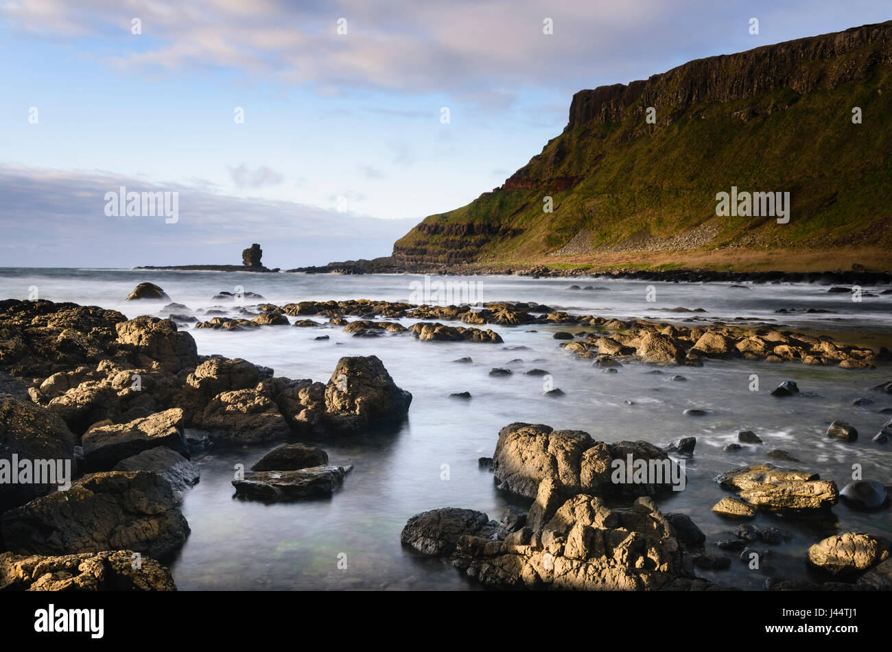 Port Noffer at the Giant's Causeway Stock Photo - Alamy