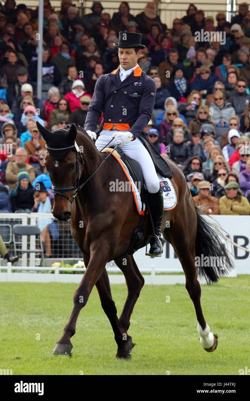 Christopher Burton Dressage Badminton 050517 Stock Photo - Alamy