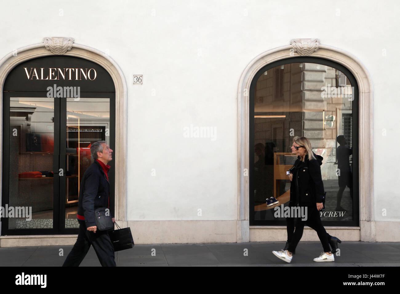 Valentino store rome hi-res stock photography and images - Alamy