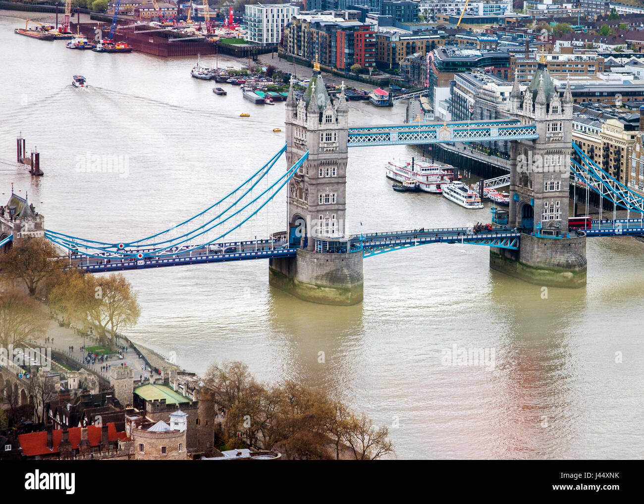Ariel View River Thames High Resolution Stock Photography and Images ...