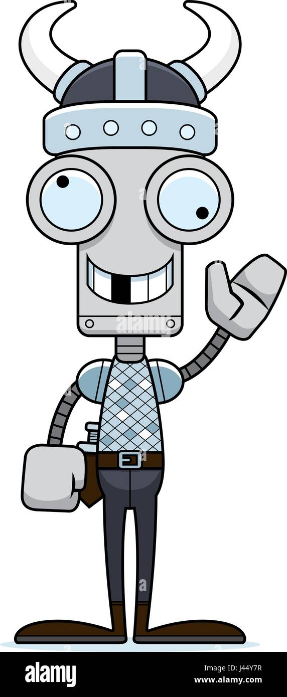 A cartoon Viking robot looking silly Stock Vector Image & Art - Alamy