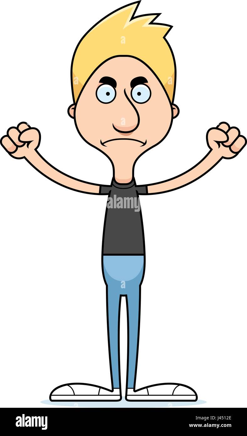 A cartoon man looking angry Stock Vector Image & Art - Alamy