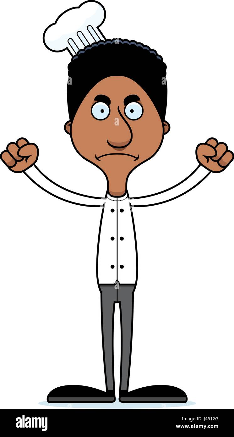 A cartoon chef man looking angry Stock Vector Image & Art - Alamy
