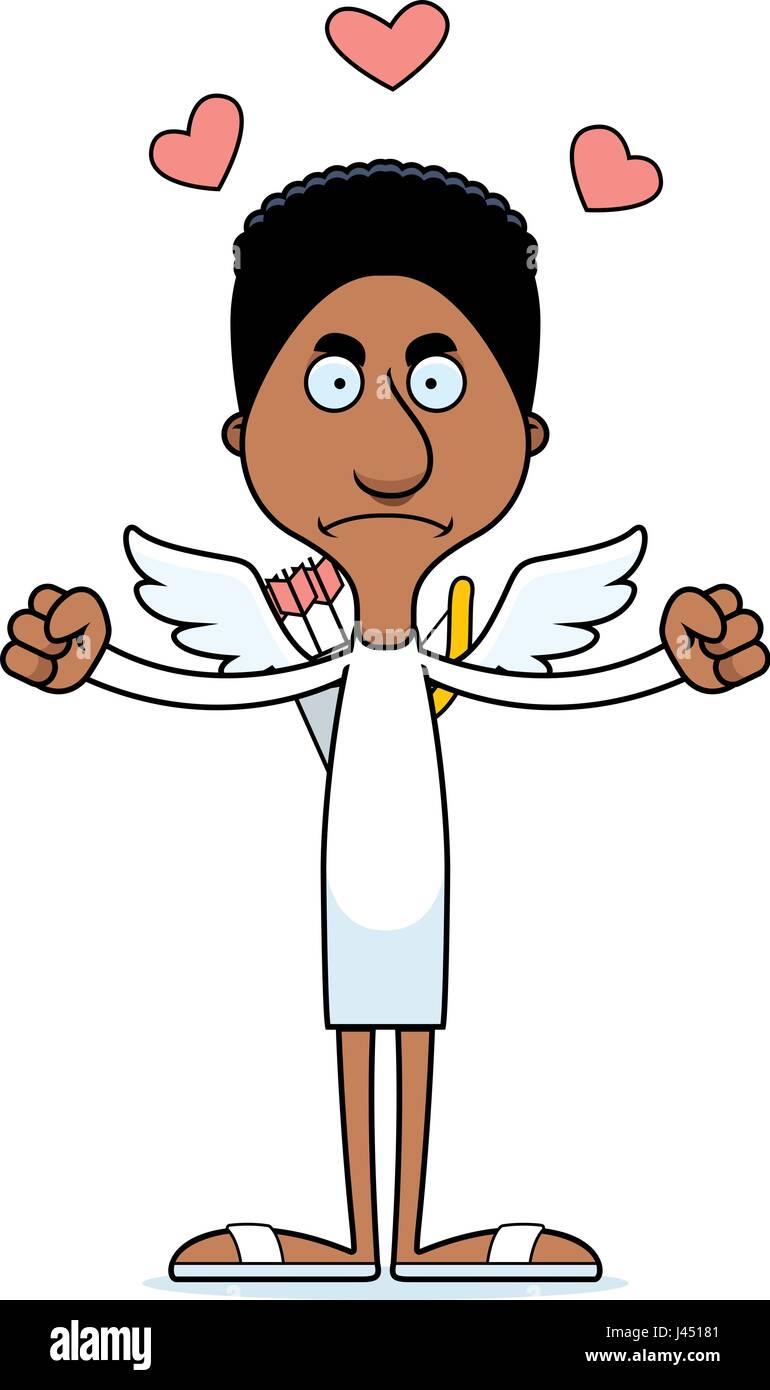 A cartoon cupid man looking angry Stock Vector Image & Art - Alamy