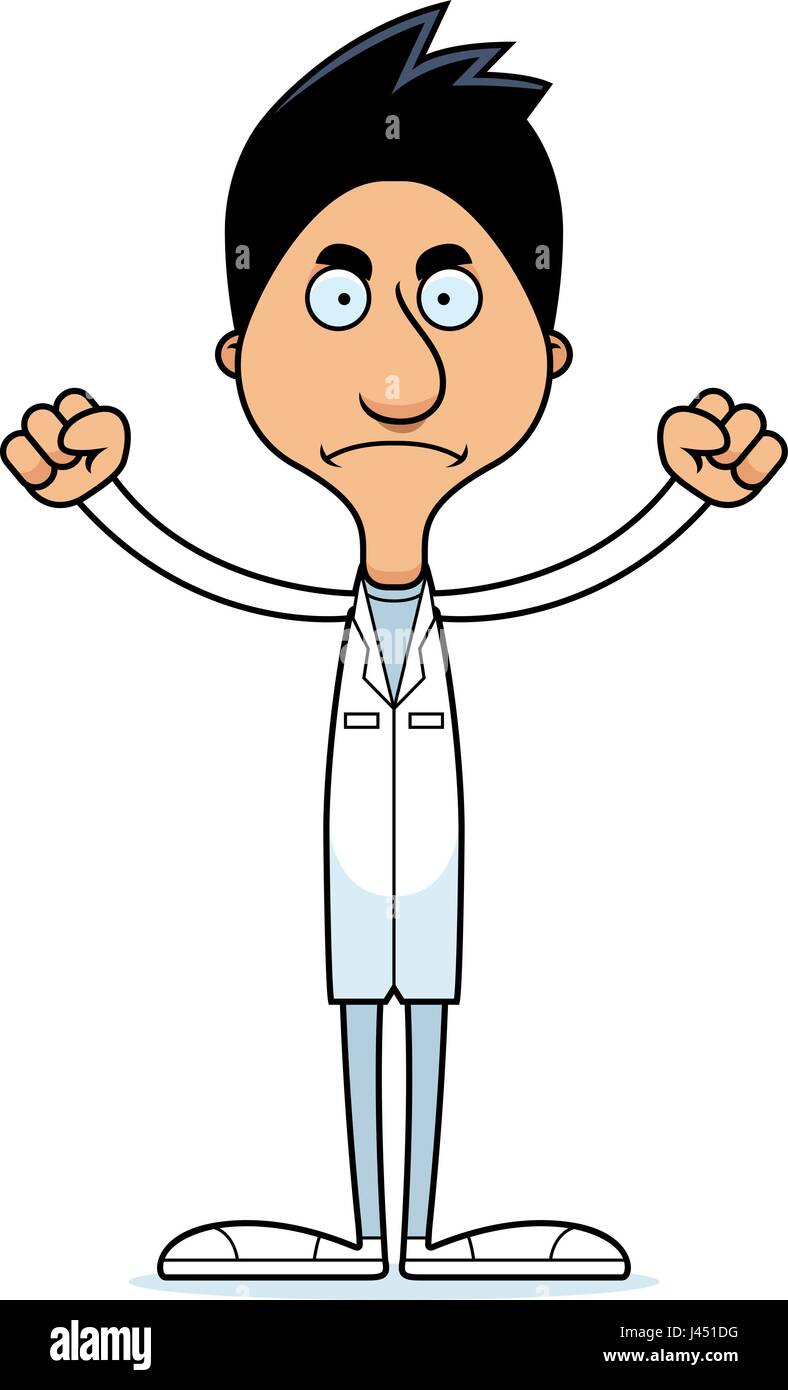 A cartoon doctor man looking angry Stock Vector Image & Art - Alamy