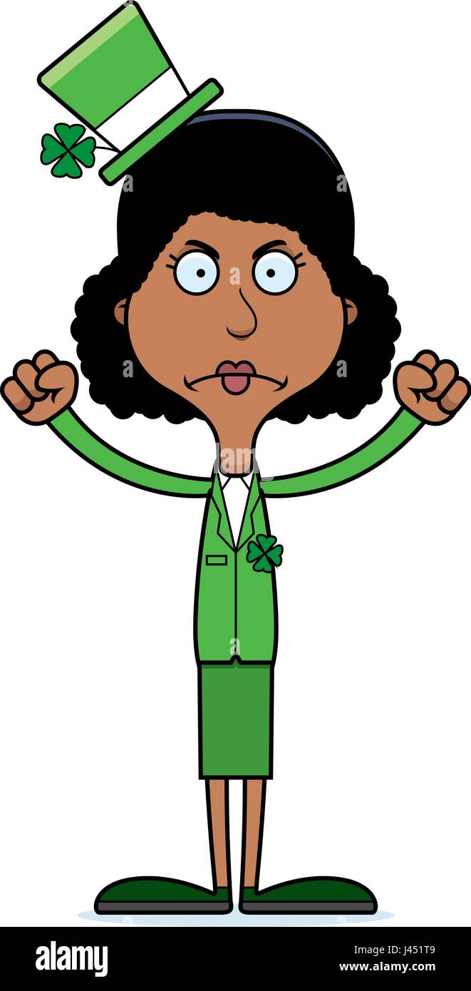 A cartoon Irish woman looking angry Stock Vector Image & Art - Alamy