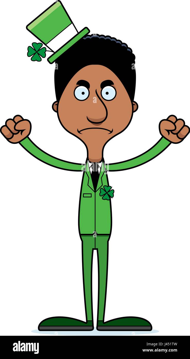 A cartoon Irish man looking angry Stock Vector Image & Art - Alamy