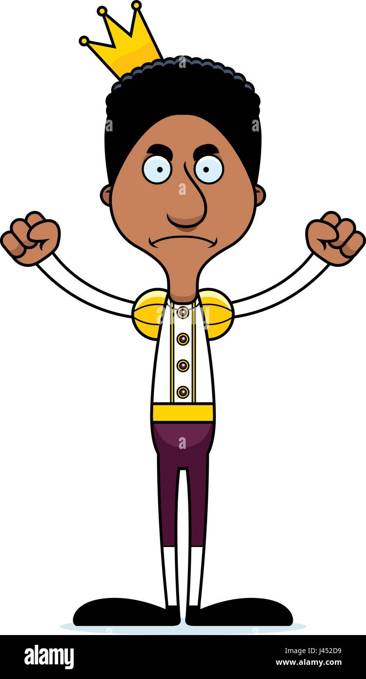 A cartoon prince man looking angry Stock Vector Image & Art - Alamy