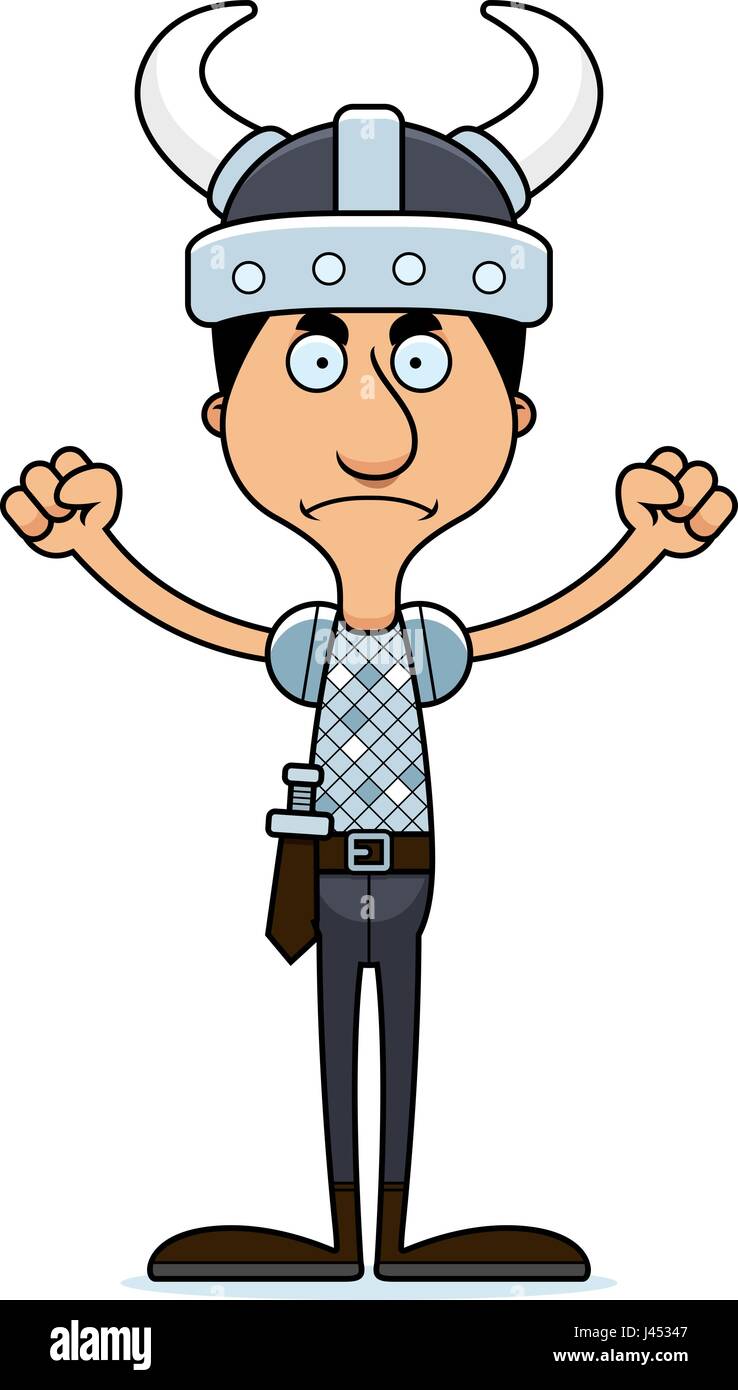 A cartoon Viking man looking angry Stock Vector Image & Art - Alamy