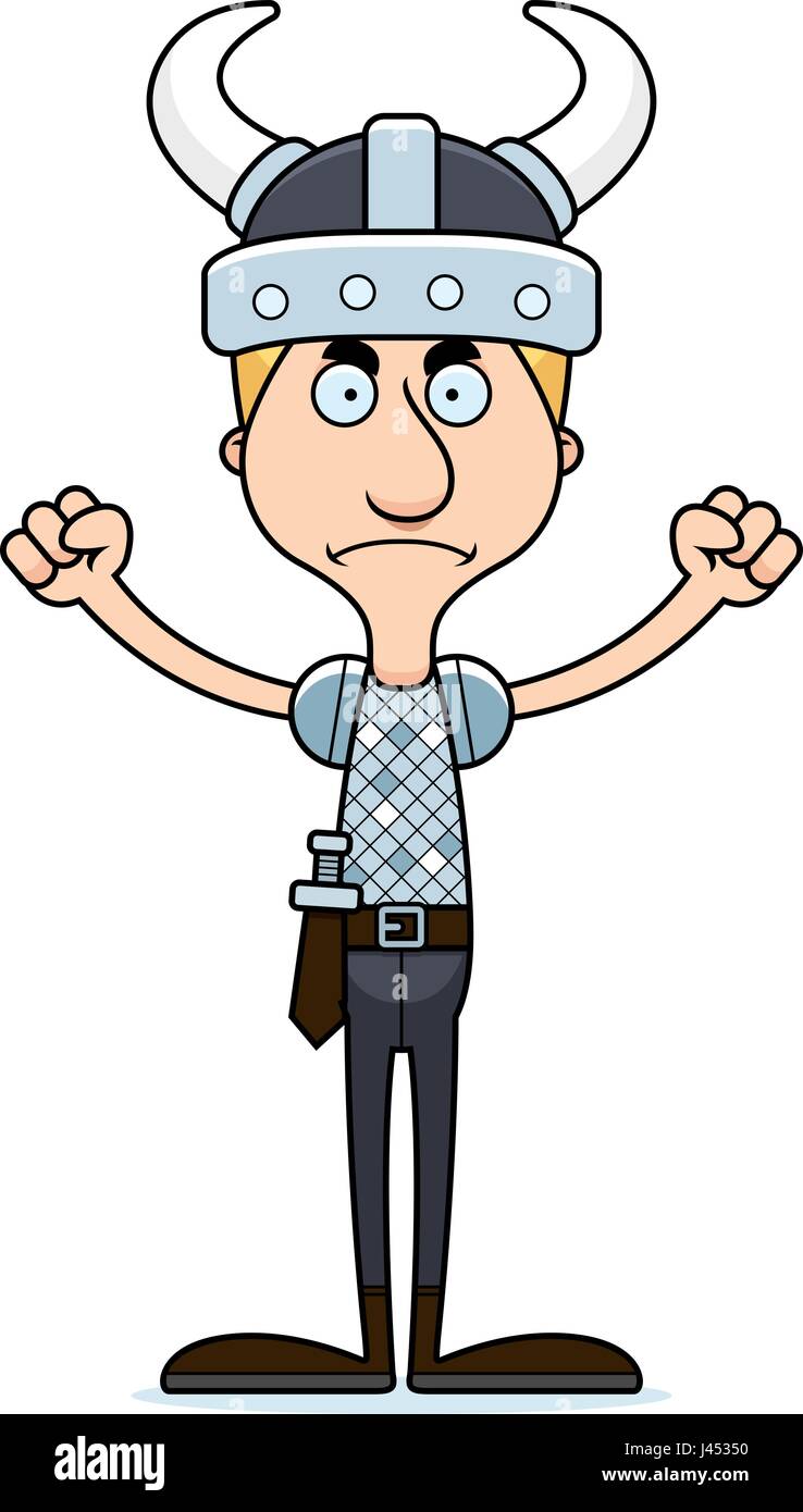 A cartoon Viking man looking angry Stock Vector Image & Art - Alamy