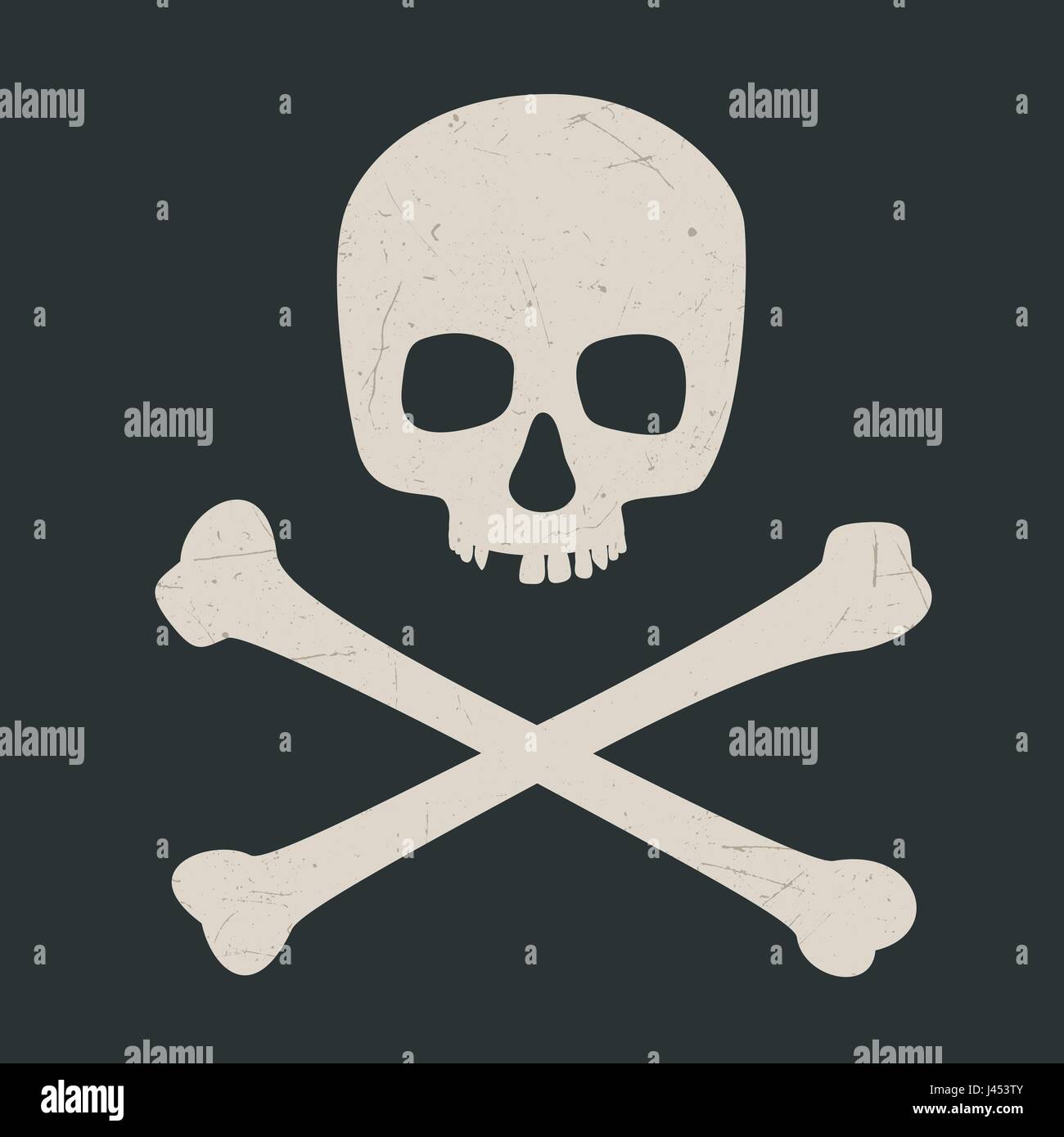 Skull and cross bone hi-res stock photography and images - Alamy