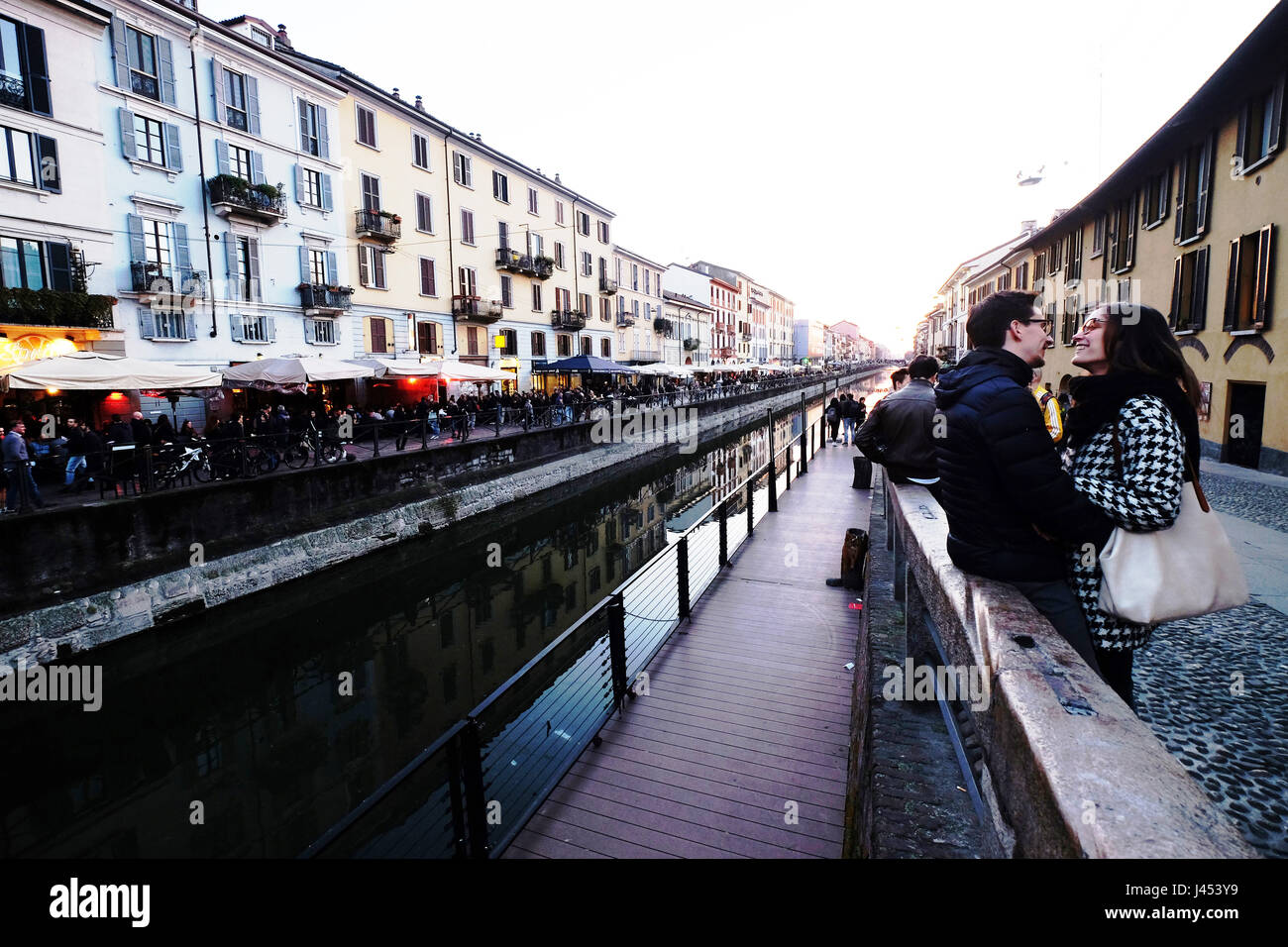 The Navigli District in Milan, Italy Stock Photo - Alamy