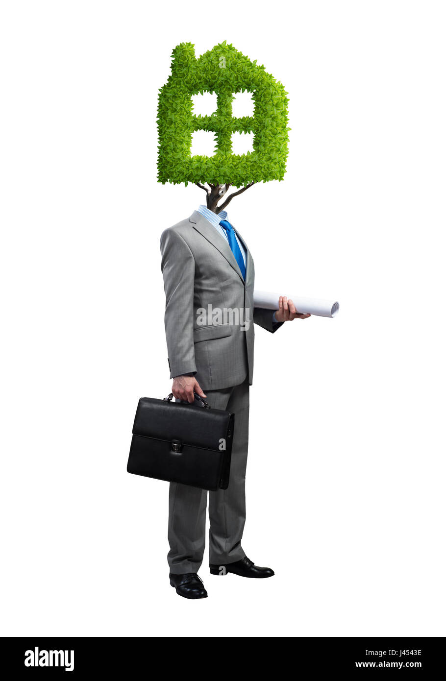 Real estate agent Stock Photo - Alamy