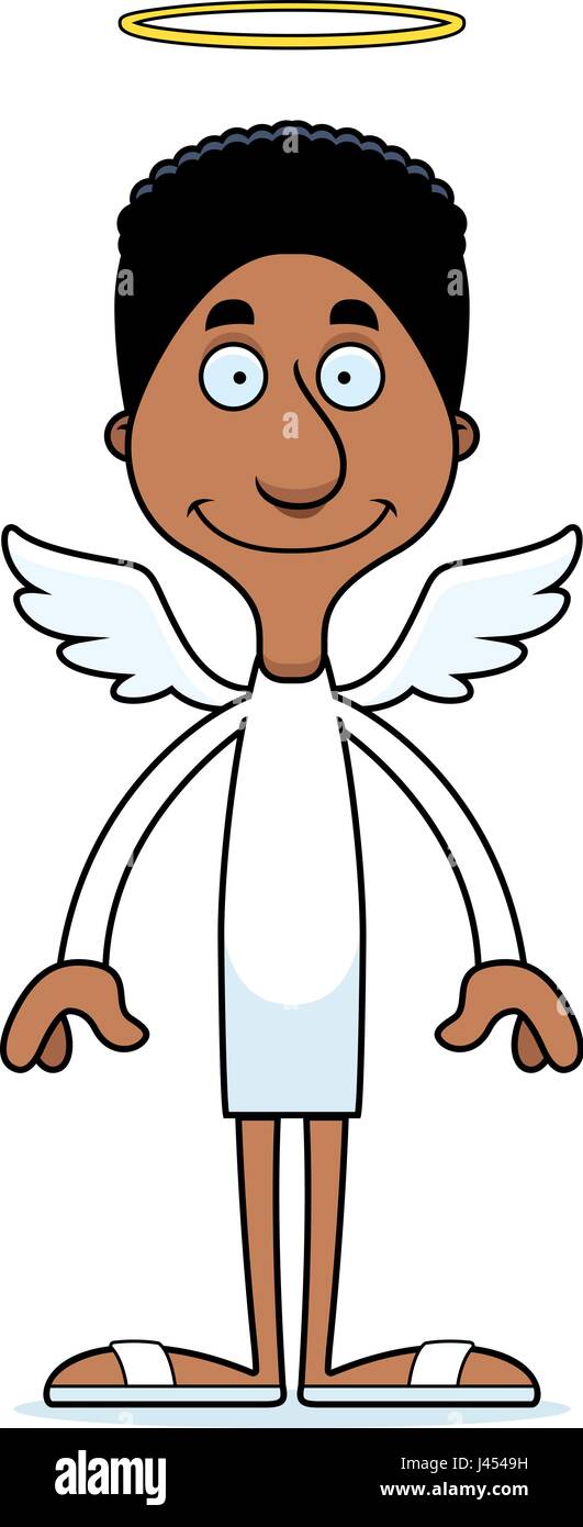 A cartoon angel man smiling Stock Vector Image & Art - Alamy