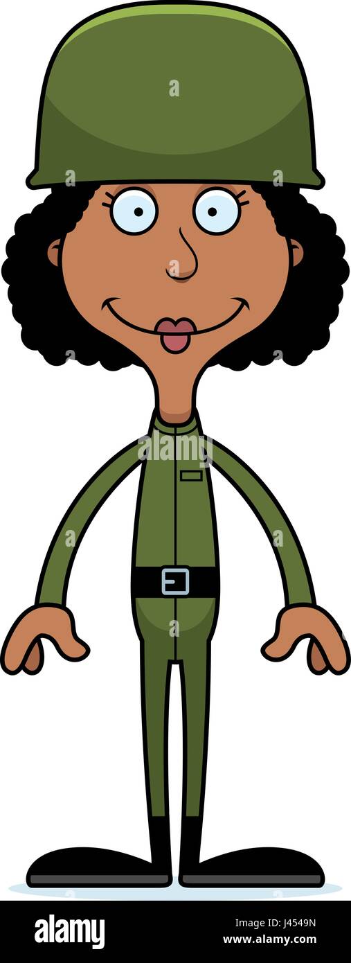 Woman soldier in military Stock Vector Images - Alamy