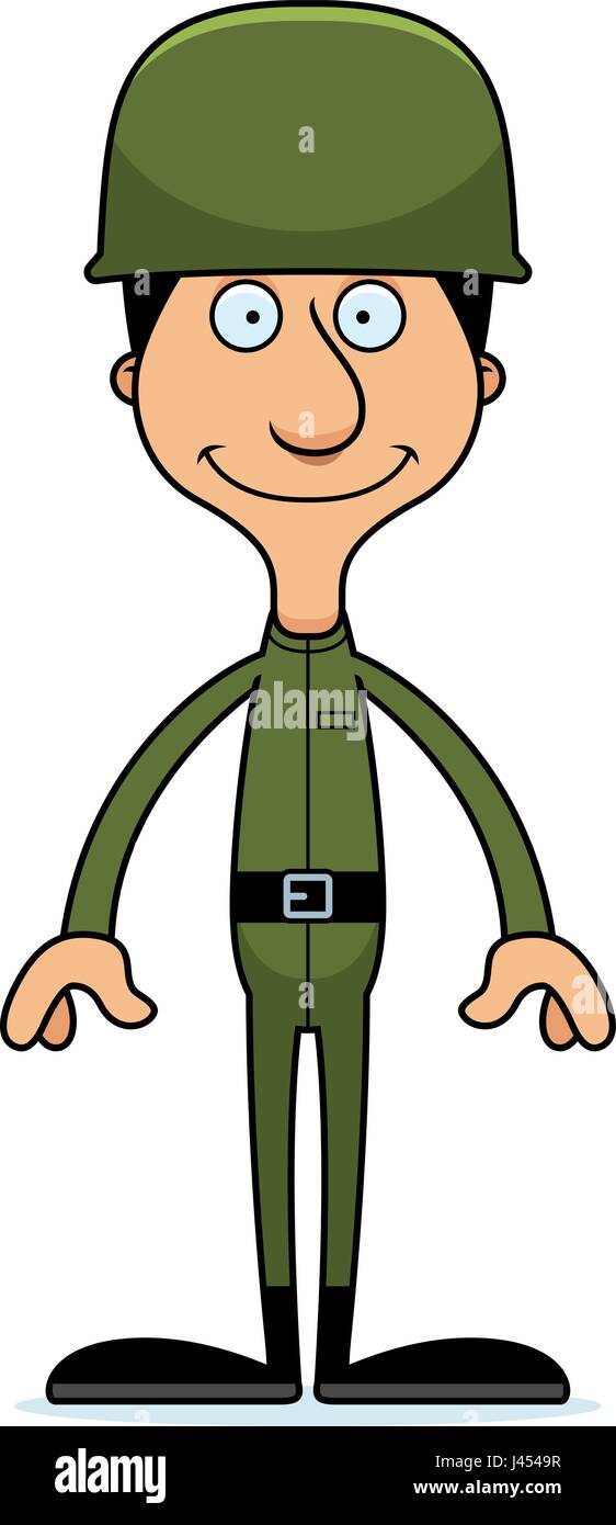 A cartoon soldier man smiling Stock Vector Image & Art - Alamy