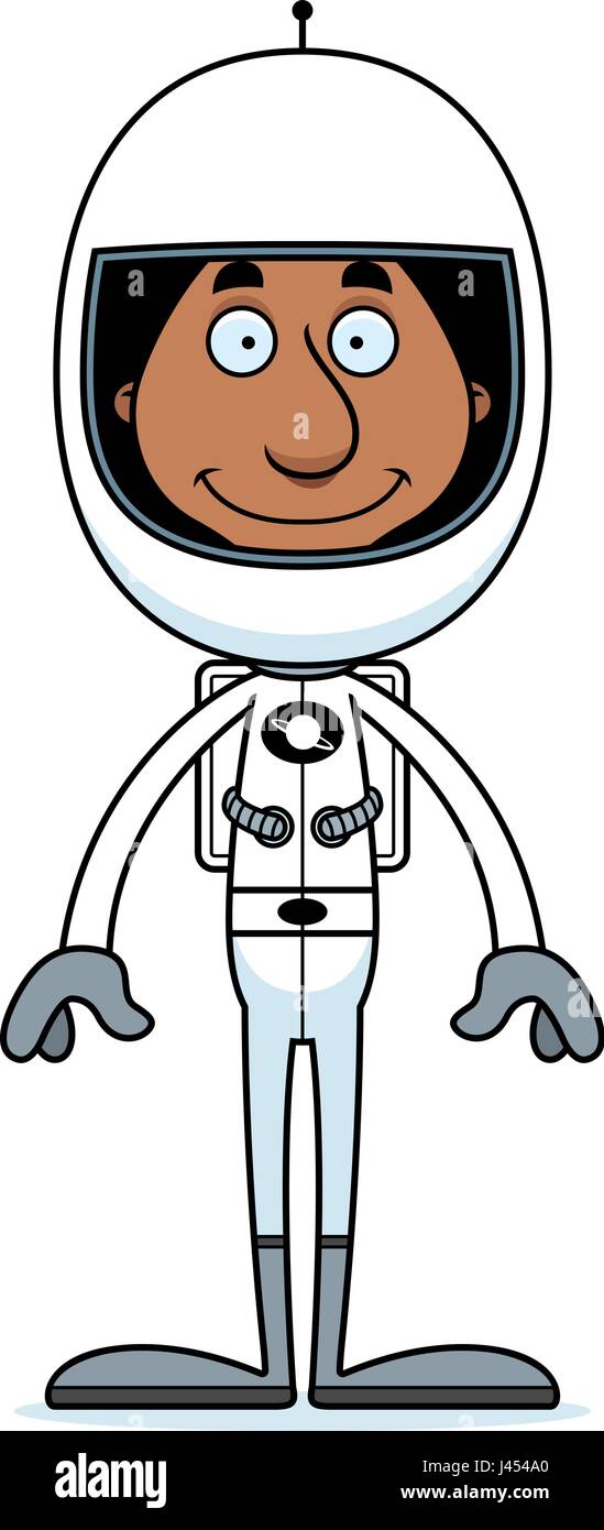 A cartoon astronaut man smiling Stock Vector Image & Art - Alamy