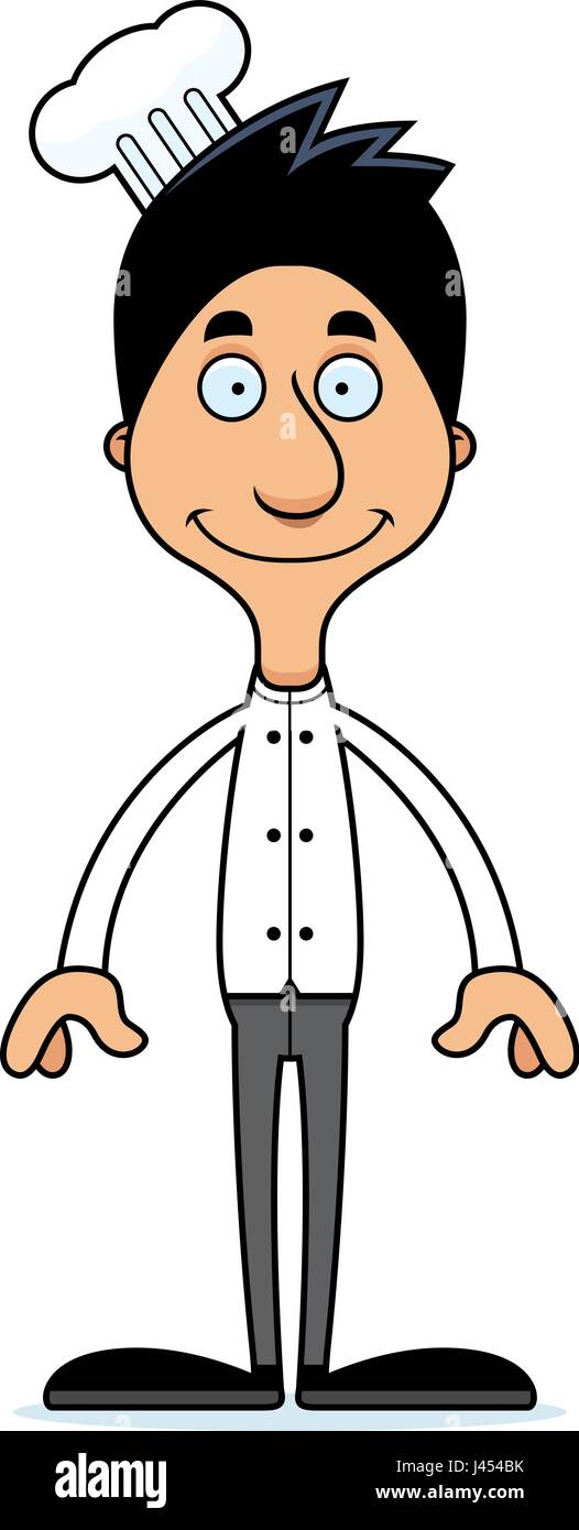 A cartoon chef man smiling Stock Vector Image & Art - Alamy