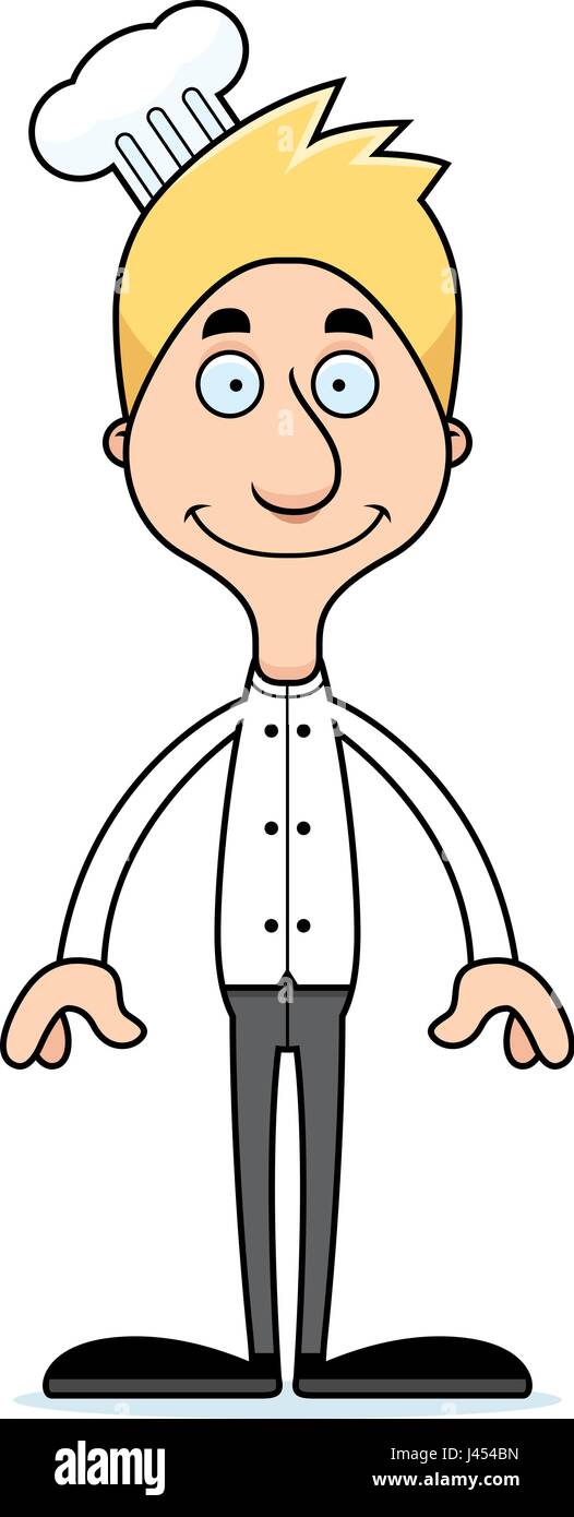 A cartoon chef man smiling Stock Vector Image & Art - Alamy