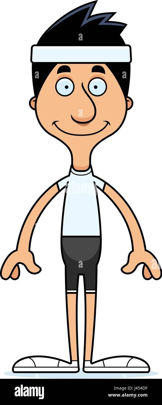 A cartoon fitness man smiling Stock Vector Image & Art - Alamy