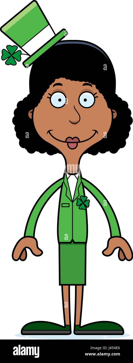 A cartoon Irish woman smiling Stock Vector Image & Art - Alamy