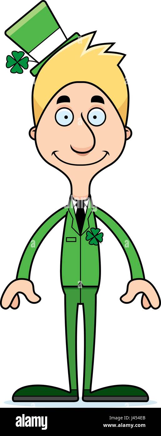 A cartoon Irish man smiling Stock Vector Image & Art - Alamy