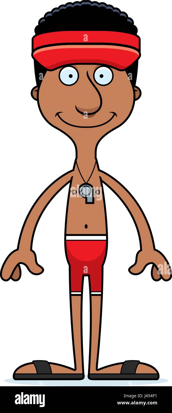 A cartoon lifeguard man smiling Stock Vector Image & Art - Alamy