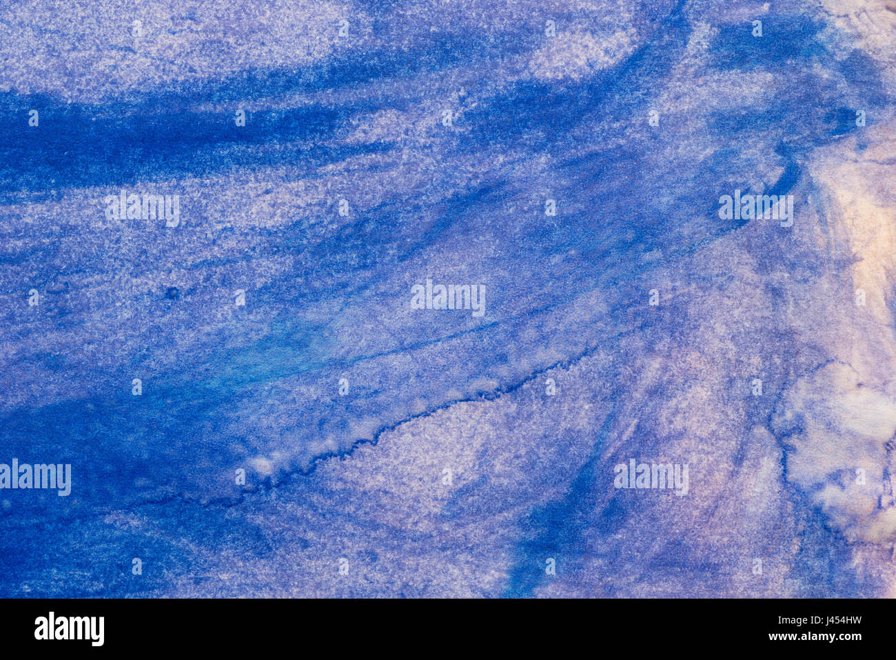 watercolor blue color painted texture background Stock Photo - Alamy