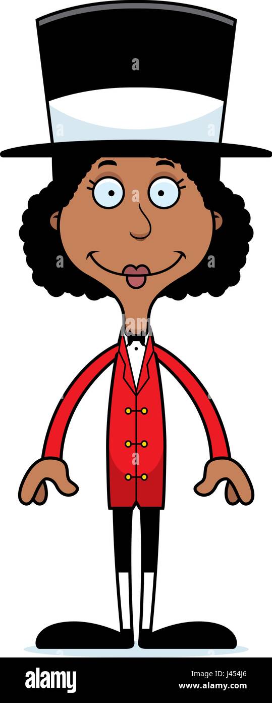 A cartoon ringmaster woman smiling Stock Vector Image & Art - Alamy